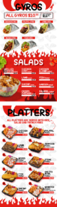 Menu – Blazin Chicken and Gyro